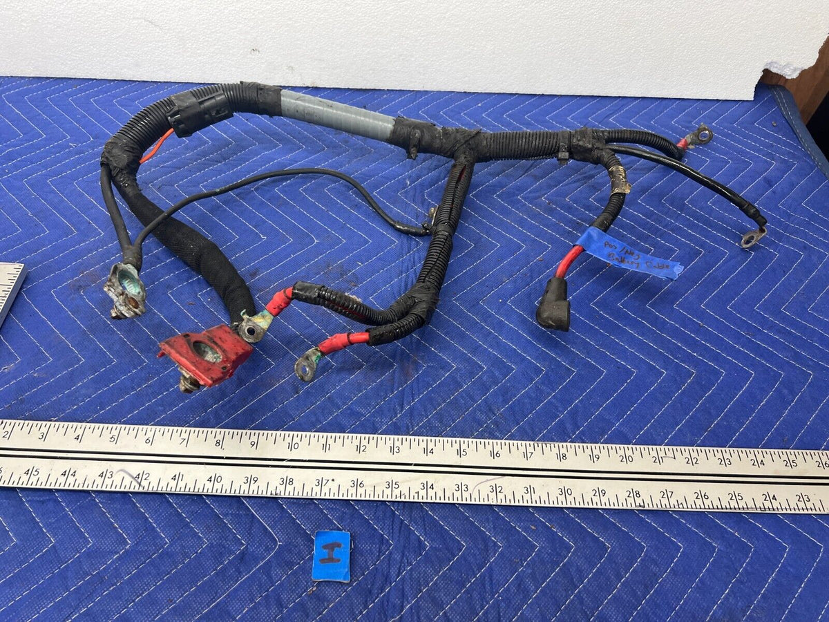 2006-2010 Hummer H3 Positive & Negative Battery Cable Wire Harness OEM ...