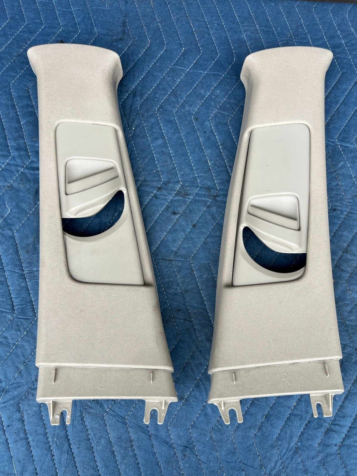 2002-2006 Toyota Camry RH LH B Pillar Seat Belt Height Adjustment Trim ...